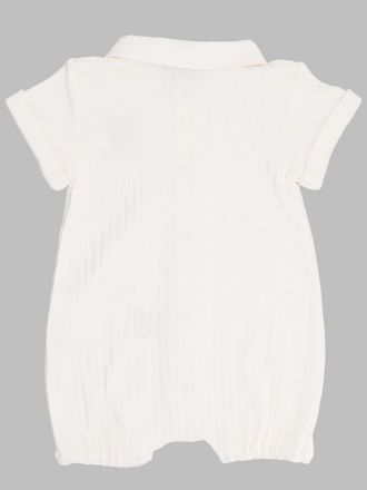 Moschino Cotton Romper - White