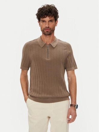 Michael Kors Poloshirt CT560GT469 Braun Regular Fit