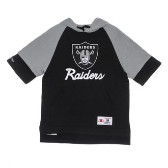 Mitchell & Ness Oakland Raiders Schwarzer Fleece Hoodie - - Sweatshirts & Hoodies - Herren - Schwarzk - S