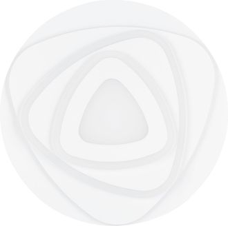 Eglo LED Deckenleuchte Palagiano, runde Deckenlampe, Deckenbeleuchtung aus Kunststoff in Wei&szlig;, Aufbauleuchte f&uuml;r B&uuml;ro, Flur und K&uuml;che, neutralwei&szlig;, &Oslash; 38 cm