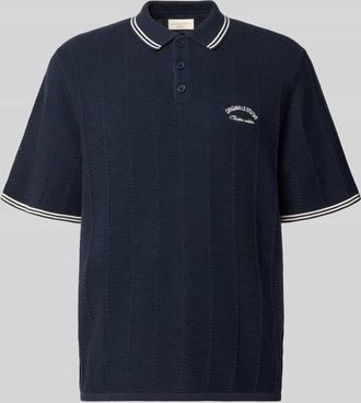 Jack & Jones Regular Fit Poloshirt in Strick-Optik Modell Menton