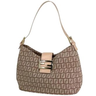 Fendi Pre-owned Vintage Schultertasche - - Pre-owned - Damen - Beige - ONE SIZE