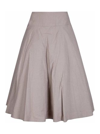 Yohji Yamamoto Jupe Midi - Beige