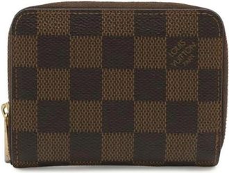 Louis Vuitton Porte-monnaie vintage doccasion - Femme - Pre-owned - Brun - Taille: ONE Size