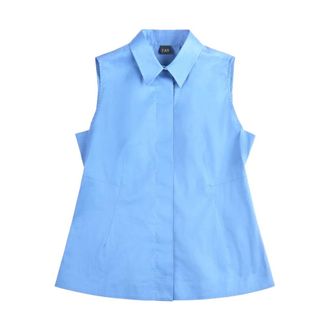 Fay Shirts - - Blouses & Shirts - Damen - Blau - S