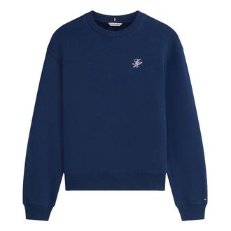 Tommy Hilfiger Damen, Sweatshirts & Hoodies, Blau, SGr&ouml;&szlig;e