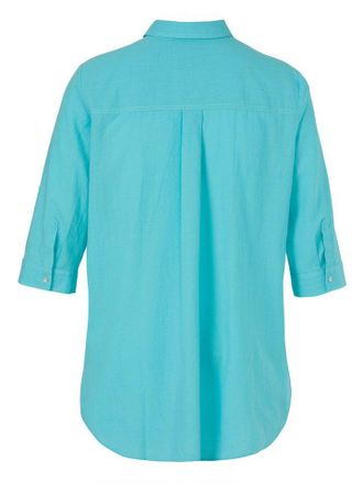 Via Appia Langarmbluse Bluse Hemdkragen 3/4 Arm