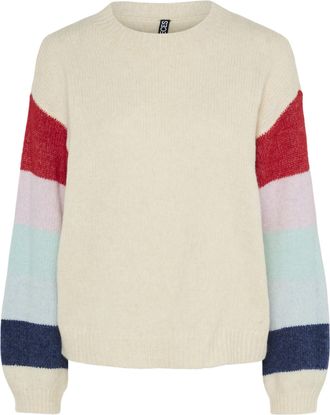 Pieces PCDELLA LS O-Neck Knit MM BC