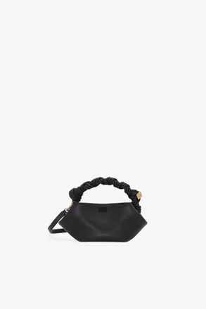 Ganni Sac Bou mini noir - Pour Femme