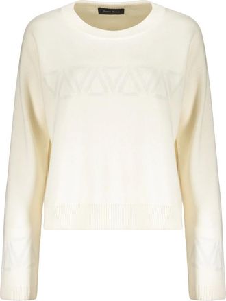 Herno Femme, Pulls, Beige, Taille: 38 FR Pull ras du cou