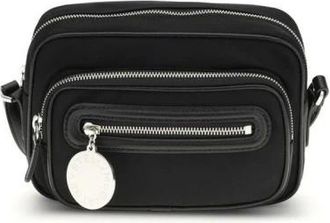 Stella McCartney Femme, Sacs, Noir, Taille: ONE Size Sac &agrave; dos en polyamide avec plusieurs compartiments