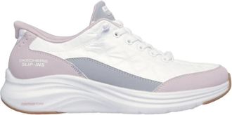 Skechers Femme, Chaussures, Blanc, Taille: 42 EU Slip-in Contour Foam Baskets