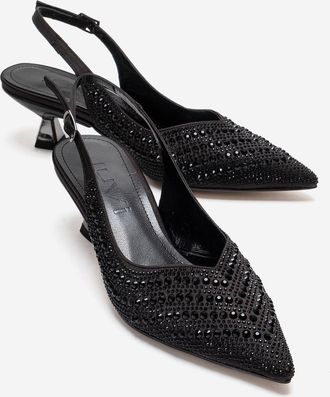 Prologue Royale Verzierter Kitten-Heel-Pumps