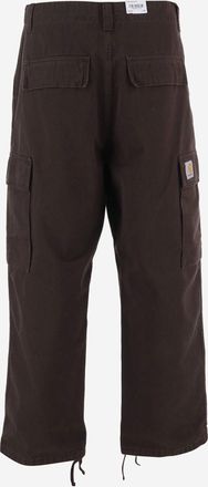 Carhartt Work in Progress Cotton Twill Cargo Pants - Brown