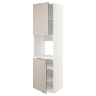 IKEA METOD Hochschr. f Ofen+2 Türen/Böden