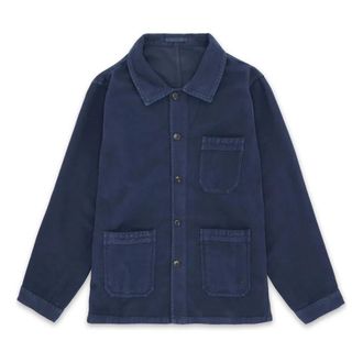 Fortela Homme, Vestes, Bleu, Taille: M Fergus Moleskin Veste de Travail Fran&ccedil;aise