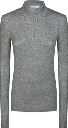 Entire studios Entire Studios, Femme, Tops, Gris, Taille: 36 FR Polo ML