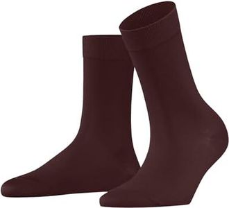 Falke Cotton Touch W So fines unies 1 paire, Chaussettes Femme, Marron Cayenne 5950, 35-38