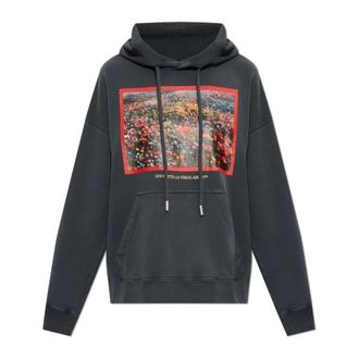 Off-white Femme, Sweatshirts et sweats &agrave; capuche, Gris, Taille: 42 FR The Sweat &agrave; capuche
