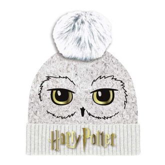 Harry Potter Hedwig Unisex Mütze weiß 100% Polyacryl Fan-Merch, Filme, Hedwig