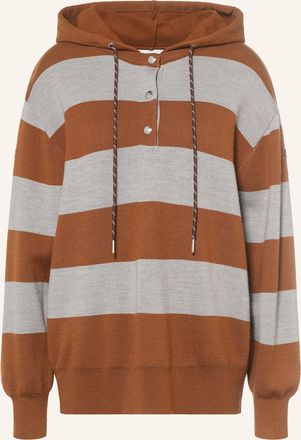 Claudie Pierlot Claudie Pierlot Hoodie Im Materialmix beige