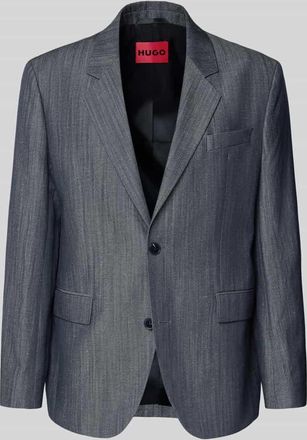 HUGO BOSS Modern Fit Sakko aus Schurwoll-Leinen-Mix Modell KARLO243X
