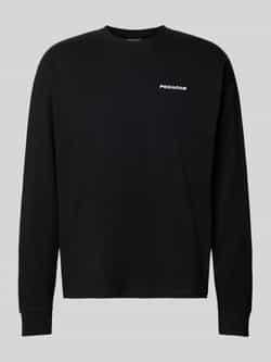 Pegador Oversized Sweatshirt mit Logo-Stitching Modell Rusk