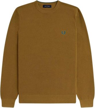 Fred Perry Herren, Strickwaren, Braun, LGr&ouml;&szlig;e