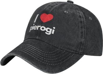 Generic Baseball Casquette I Love Les Pierogis Respirante Pare-Soleil Casquette S&eacute;chage Rapide Sunhat pour Cyclisme Soir&eacute;es Sports