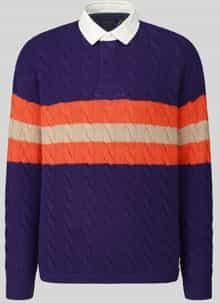 Polo Ralph Lauren Strickpullover mit Hemdkragen