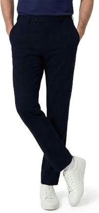 Hiltl Herren Hose blau Slim Fit