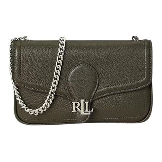 Ralph Lauren Bradley Large Wallet On A Chain - Femme - Sacs - Vert - Taille: ONE Size