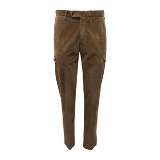 PT01 Pg81 Samt- Cargohose - - Trousers - Herren - Gr&uuml;n - M