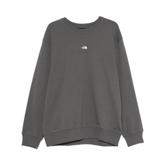 The North Face Homme, Sweatshirts et sweats &agrave; capuche, Gris, Taille: S Essential Light Relaxed Crew