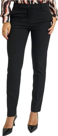 Silvian Heach Femme, Pantalons, Noir, Taille: 44 FR Pantalon Tailleur Droit