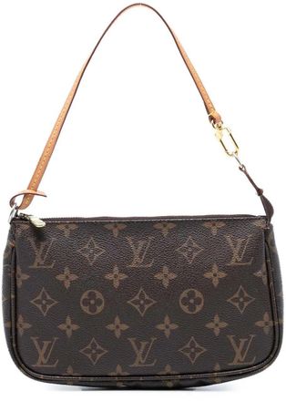 Louis Vuitton Hobo Bags - Monogram Pochette Accessoires - Gr. unisize - in Braun - für Damen
