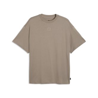 Puma T-shirt oversize Fundamentals Homme, Accessoires, Beige, 3XL