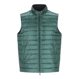 Herno Homme, Vestes, Vert, Taille: L Piumino Reversibile Smanicato