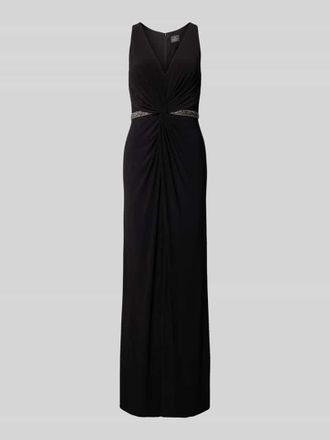 Adrianna Papell Abendkleid mit Knotendetail