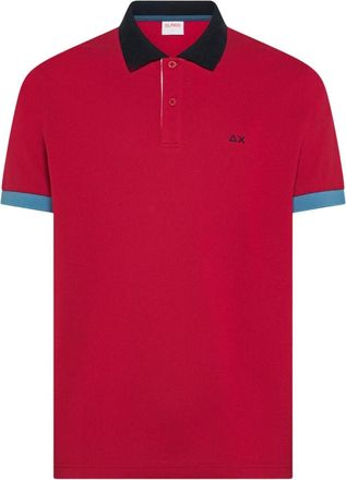 Sun 68 Shirt SUN68 POLO 3 COLOR WAY S/S POLO