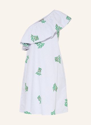 Essentiel One-Shoulder-Kleid Jusjus Mit Schmucksteinen Und Pailletten blau