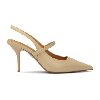Kazar Beige Pumps mit offenem quadratischem Absatz - - Shoes - Damen - Beige - 41 EU