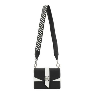 Michael Kors Greenwich Zwei-Farben-Schultertasche mit Karomuster - - Bags - Damen - Mehrfarbig - ONE SIZE