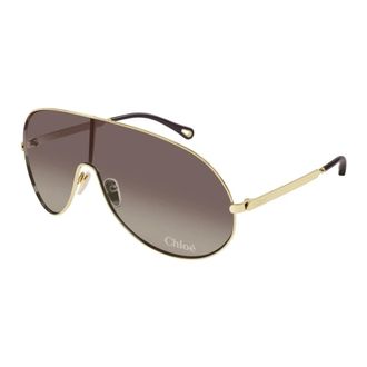 Chlo&eacute; Sonnenbrille Ch0283S 002 - - Accessories - Damen - Gelb - ONE SIZE