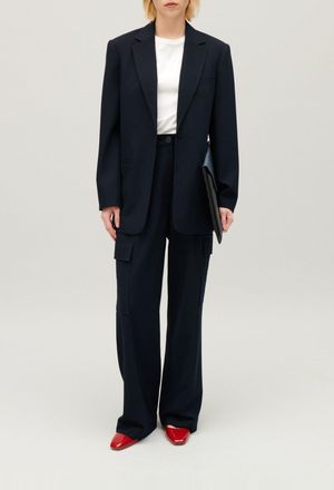Claudie Pierlot Oversize Blazer Marineblau