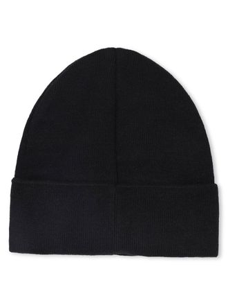HUGO BOSS J52617K_09B Wool-Blend Beanie - Black