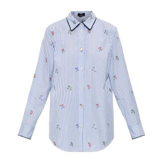 Etro Gestreiftes Hemd - - Blouses & Shirts - Damen - Blau - S
