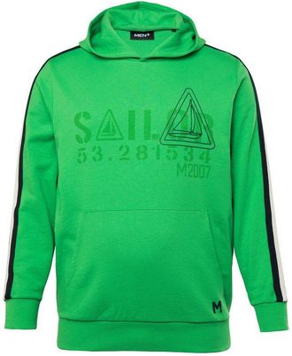 Men Plus Sweatshirt Hoodie Kapuzensweater gro&szlig;er Print