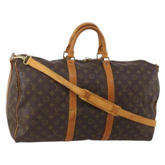 Louis Vuitton Pre-owned Keepall Bandouli&egrave;re 50 - - Pre-owned - Damen - Braun - ONE SIZE