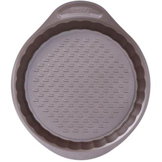 Pyrex Asimetria - Moule &agrave; Tarte en M&eacute;tal Anti-Adh&eacute;sif &Oslash; 25 cm